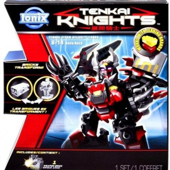 Ionix | Toys | Tenkai Knights Tenkai Titan Vilius Set 303 | Poshmark